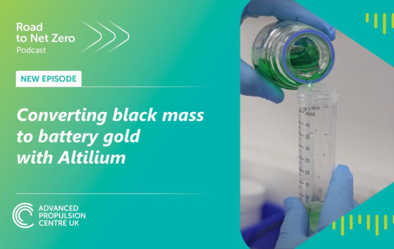 Altilium - Sustainable, low carbon battery materials