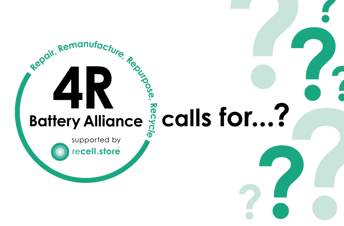 4R Battery Alliance calls for introduction of EV battery testing as ...